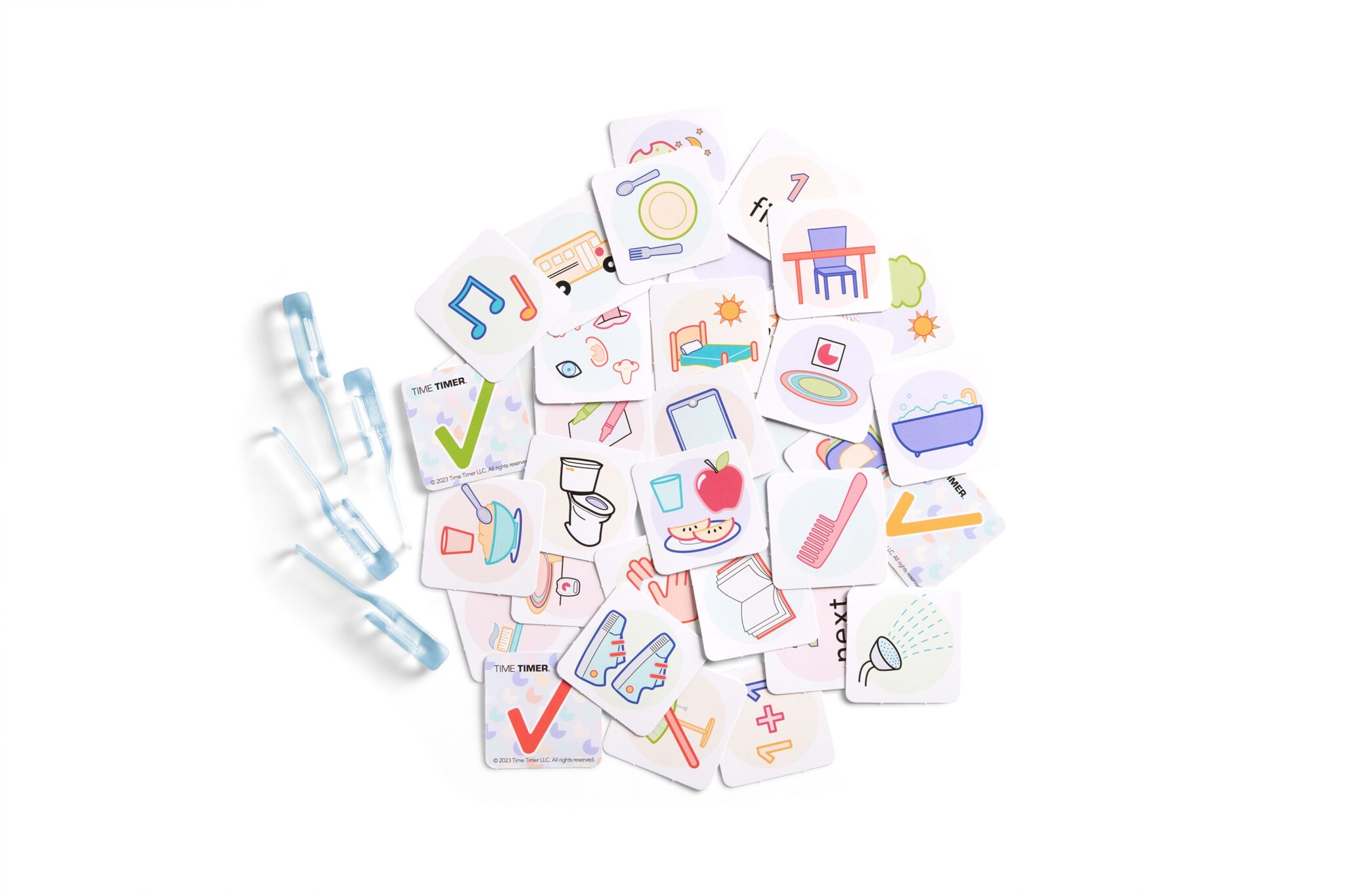 Time Timer Visual Scheduler Activitycard And Clips 1 Timetimer